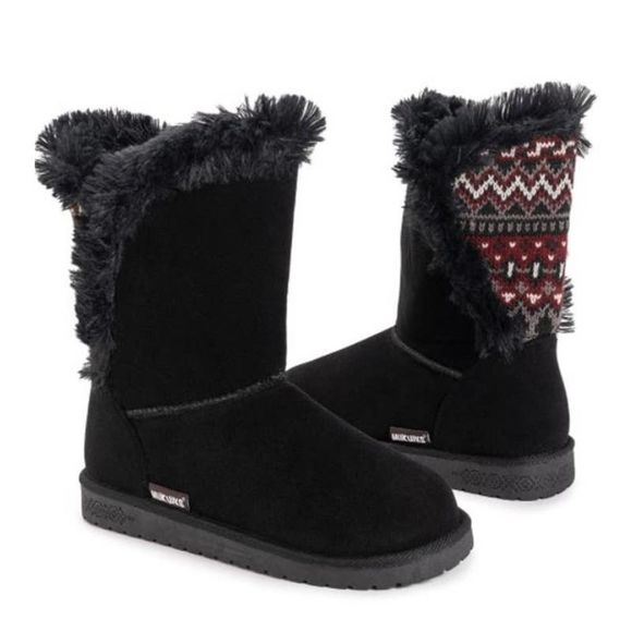 Muk Luks | Shoes | Mukluks Ebony Chianti Carey Wrap Boot Nwt Sz 7 Thru ...